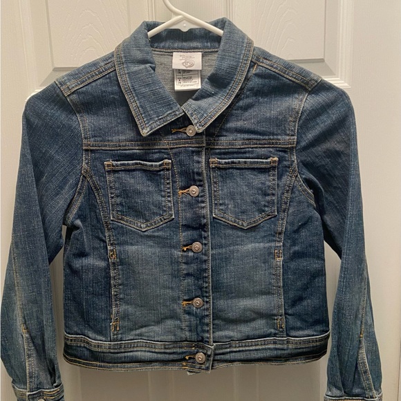 Disney | Jackets & Coats | Disney Princess Jean Jacket Girls 78 | Poshmark